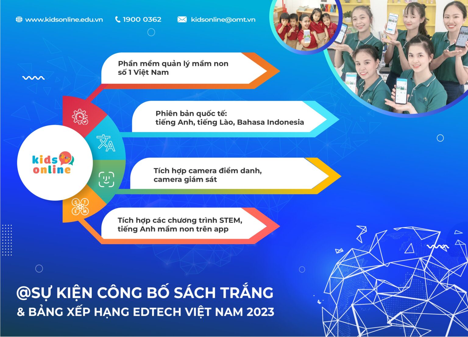 Sự kiện công bố “Sách trắng & Xếp hạng EdTech Việt Nam 2023”