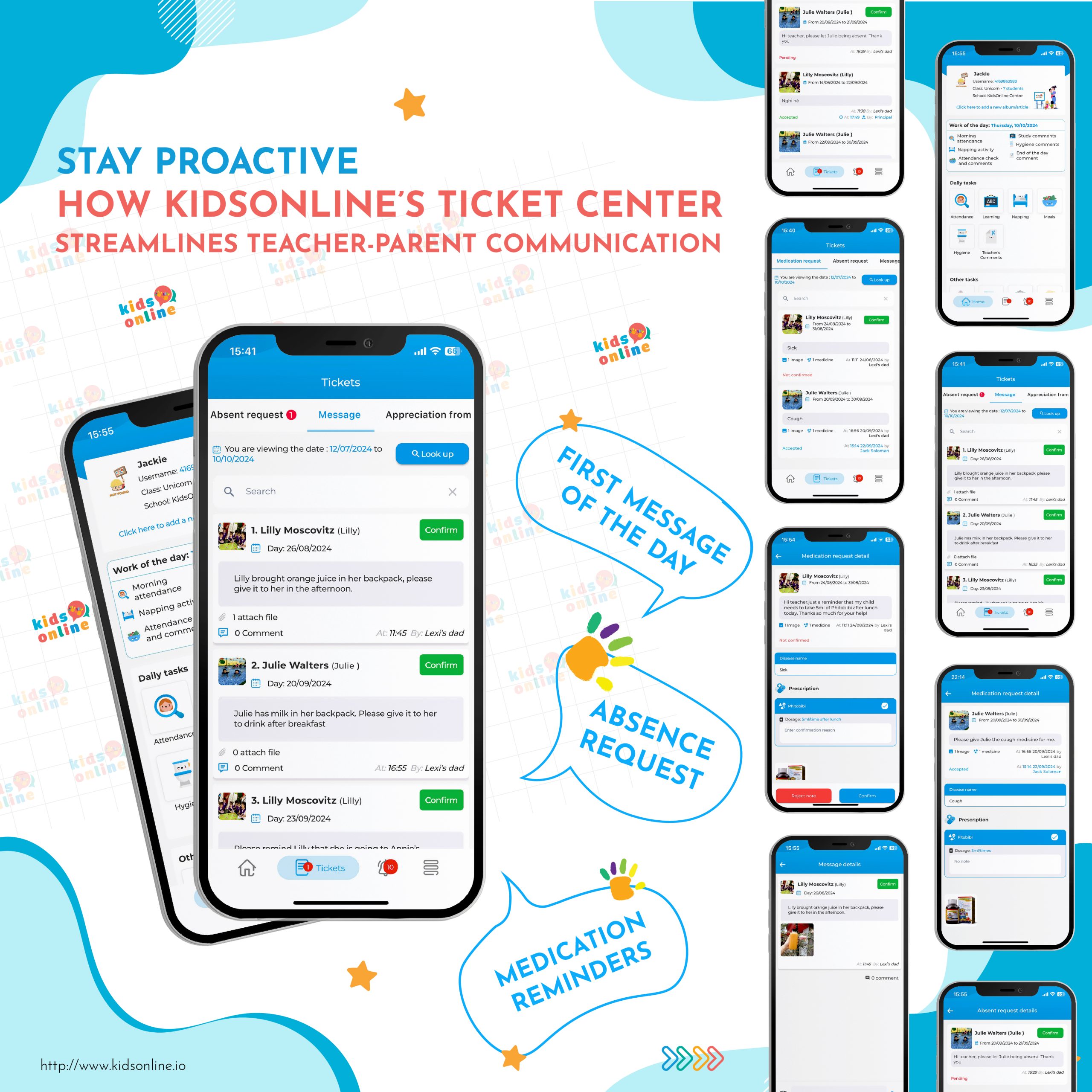 Stay Proactive: How KidsOnline’s Ticket Center Streamlines Teacher ...